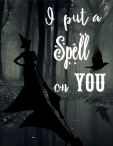 “I Put a Spell On You” Free Halloween Witch Printable – The Everything ...