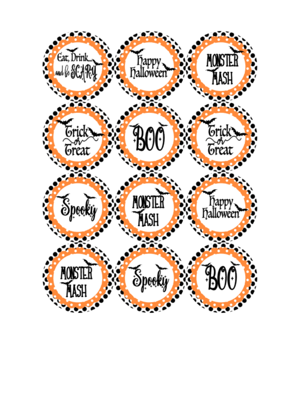 Halloween Classroom Party Drink Printables and Ideas – The Everything ...