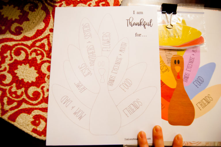Free Thankful Turkey Thanksgiving Sunday Lesson and Activity – The ...