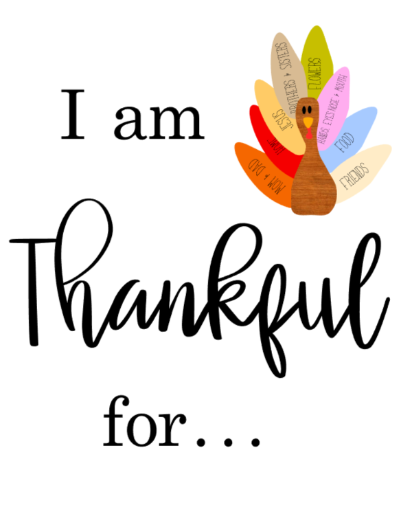 Free Thankful Turkey Thanksgiving Sunday Lesson and Activity – The ...