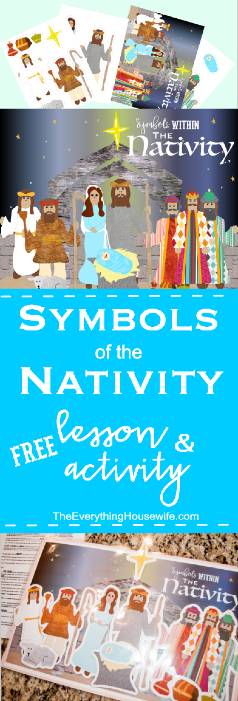 Symbols of the Nativity Sunday Lesson Activity – The Everything Housewife