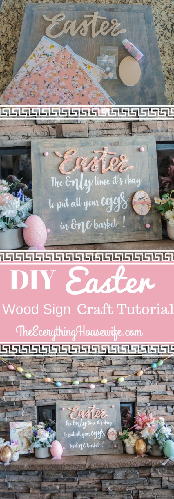 Easter Sign DIY – The Everything Housewife