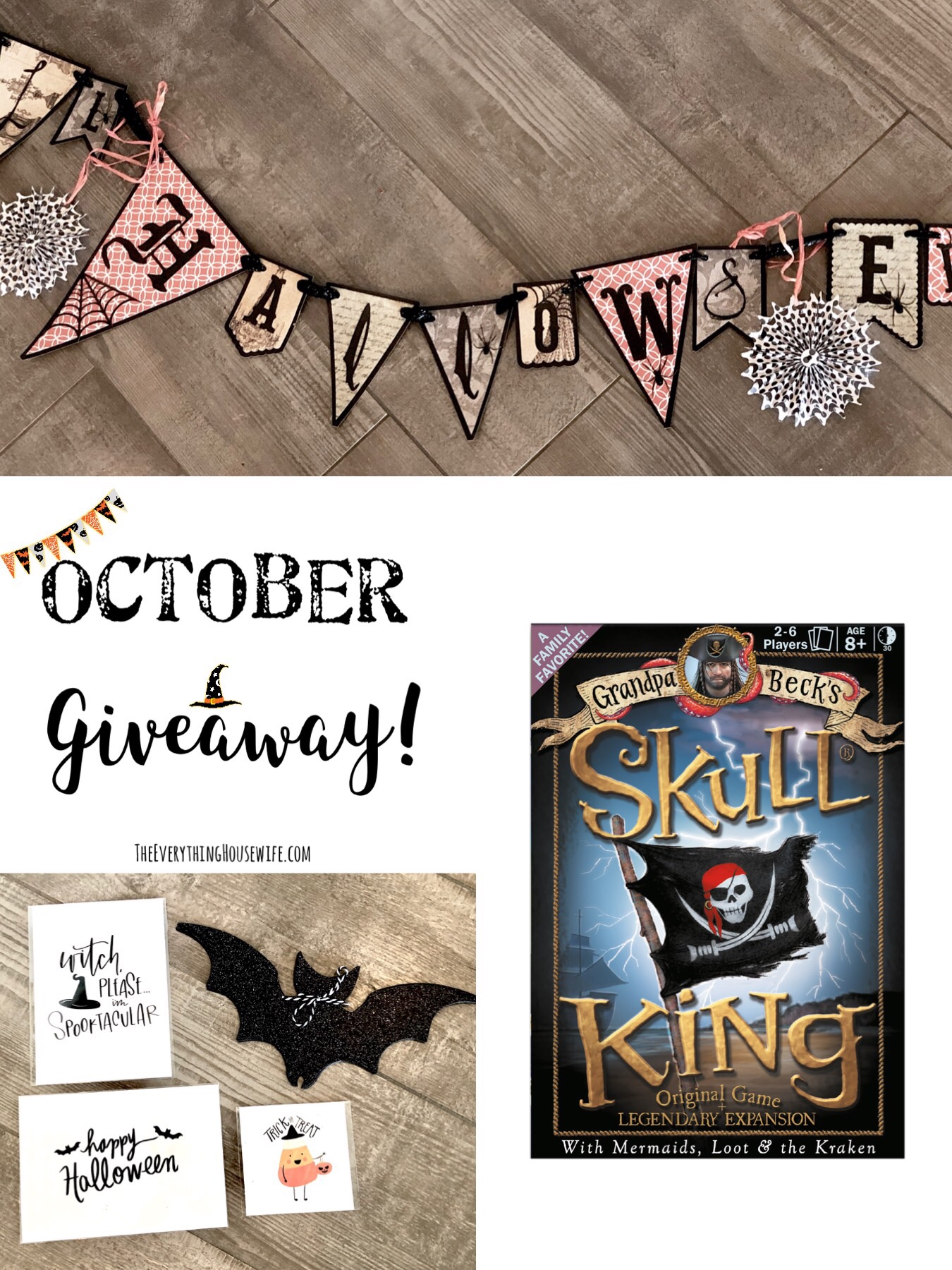October GIVEAWAY! – The Everything Housewife