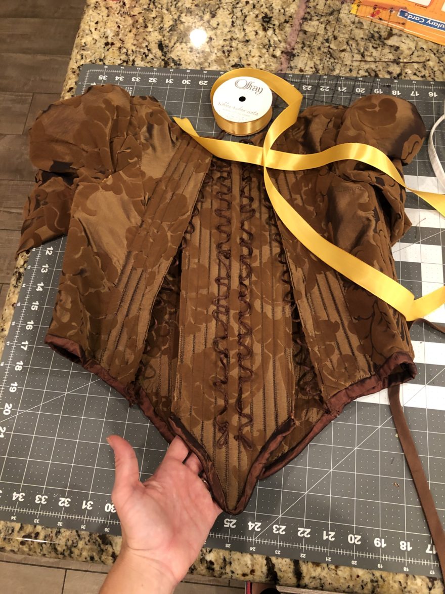 Corset Fix–Removing the Zipper and Adding a Lace Up Back – The ...