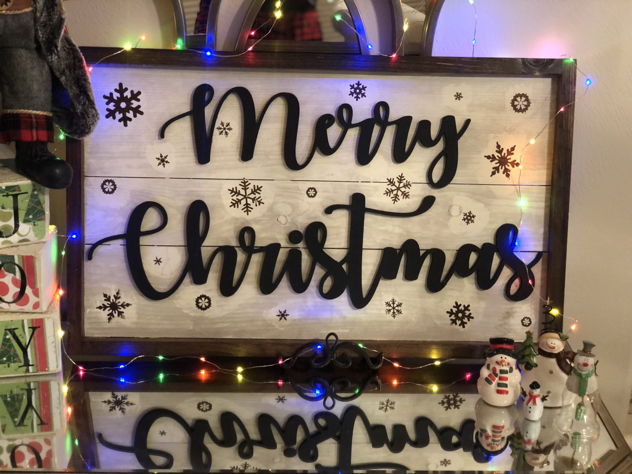 Rustic Christmas Sign Tutorial – The Everything Housewife